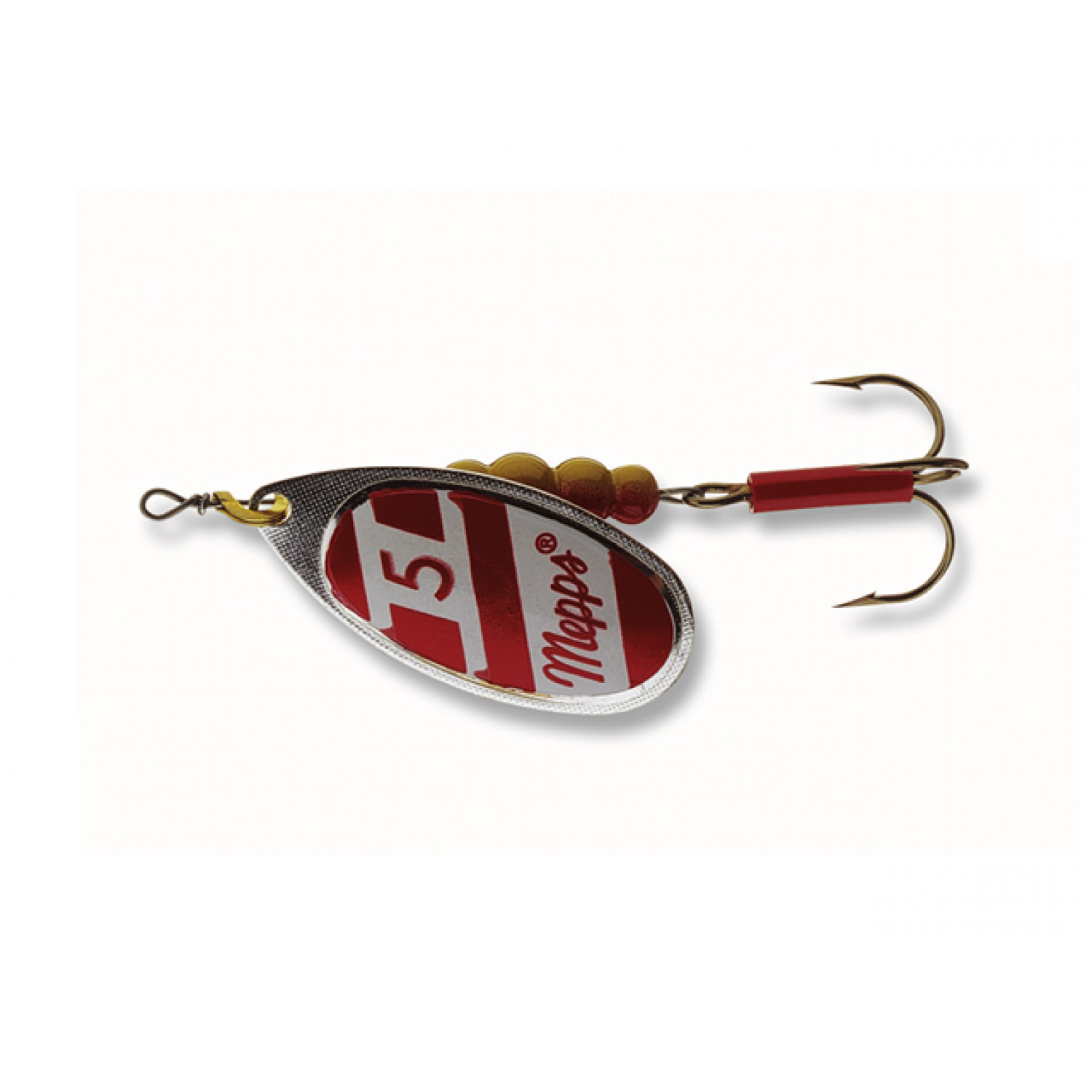 Spinner - Mepps Aglia America's Nr.1 silver/red/white